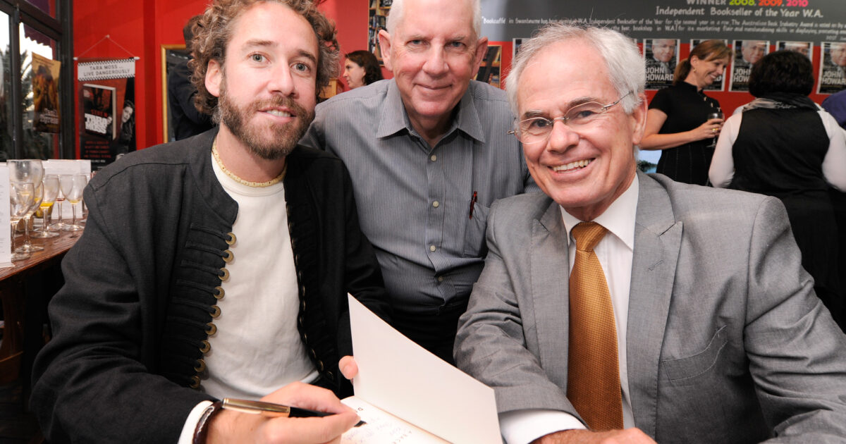 Official book launch with host Peter Kennedy - David McNamara