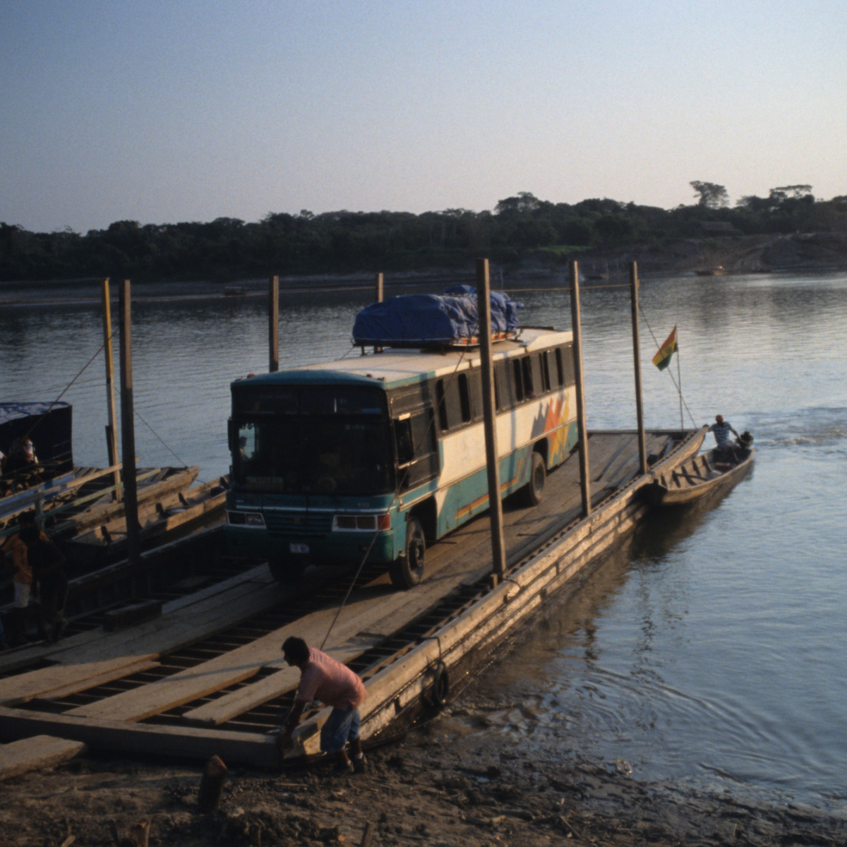 Ferry-Bus from Rurrenabaque to Trinidad - David McNamara