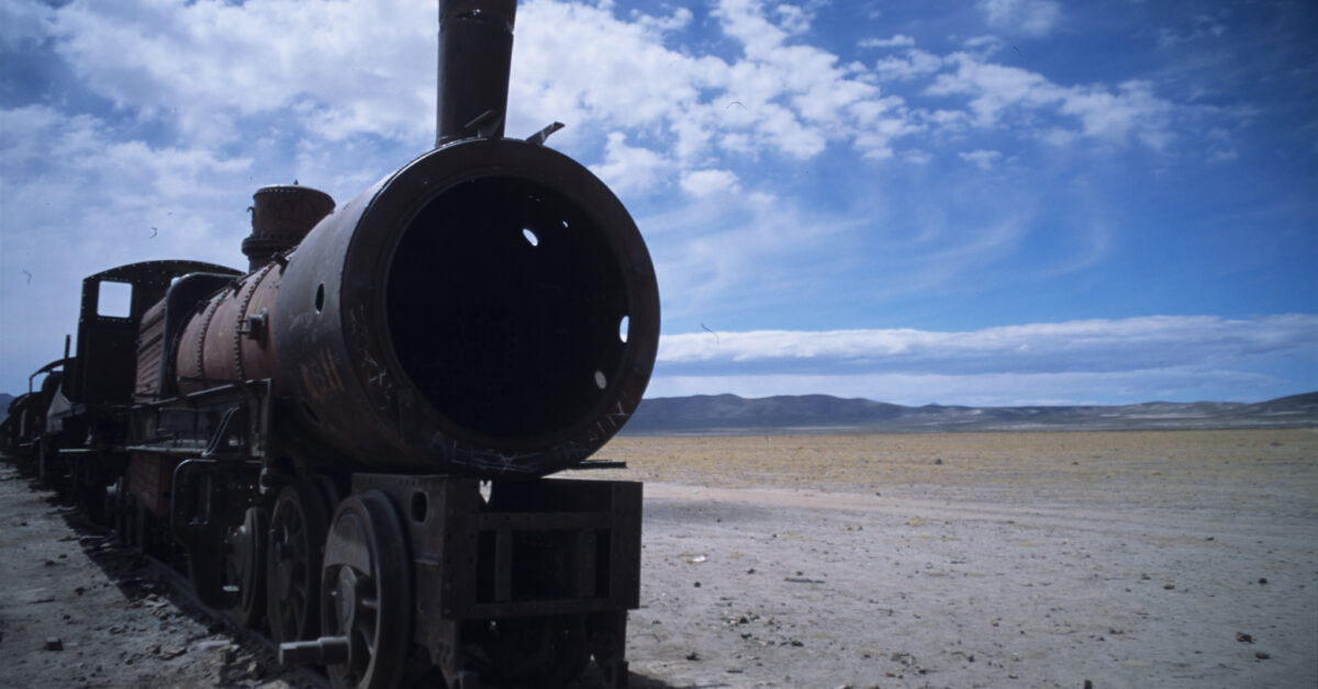 Train at the End of the Tracks | David McNamara | Author, artist ...