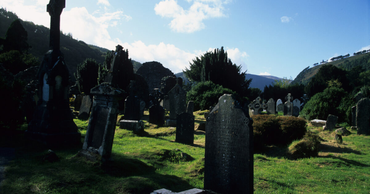 Graveyard on Glendalough Hike | David McNamara | Author, artist ...